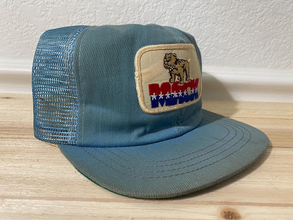 Vintage Mack Trucks Trucker hat Truck hat rare patch … - Gem