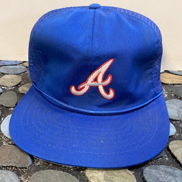 Braves Throwback Hat - Etsy