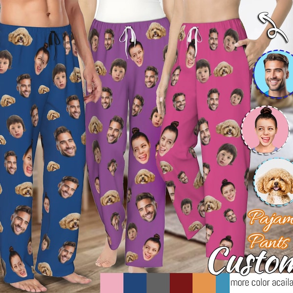 Personalized Photo Pajama Pants - Etsy