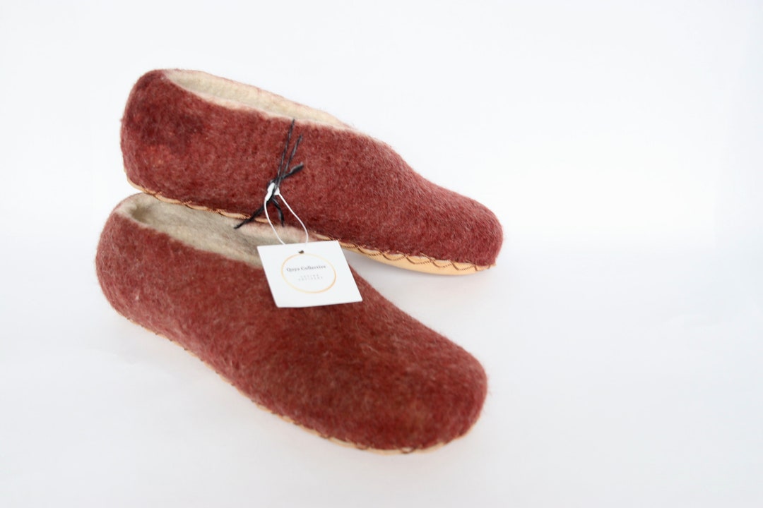 Alpaca Lined Interior and Lambswool Exterior in Crimson: Immediate ...