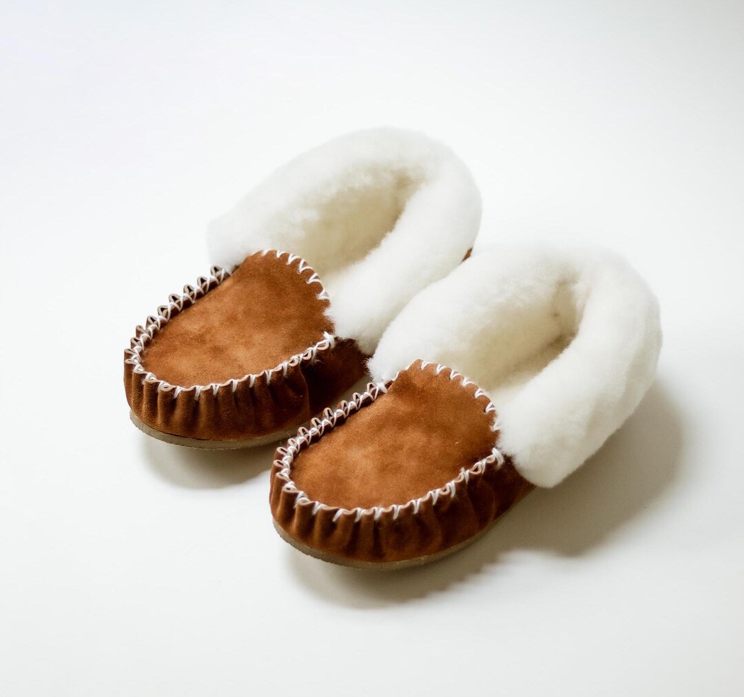SHEARLING HOUSE SLIPPERS Handmade in Peru Shipping From Michigan - Etsy