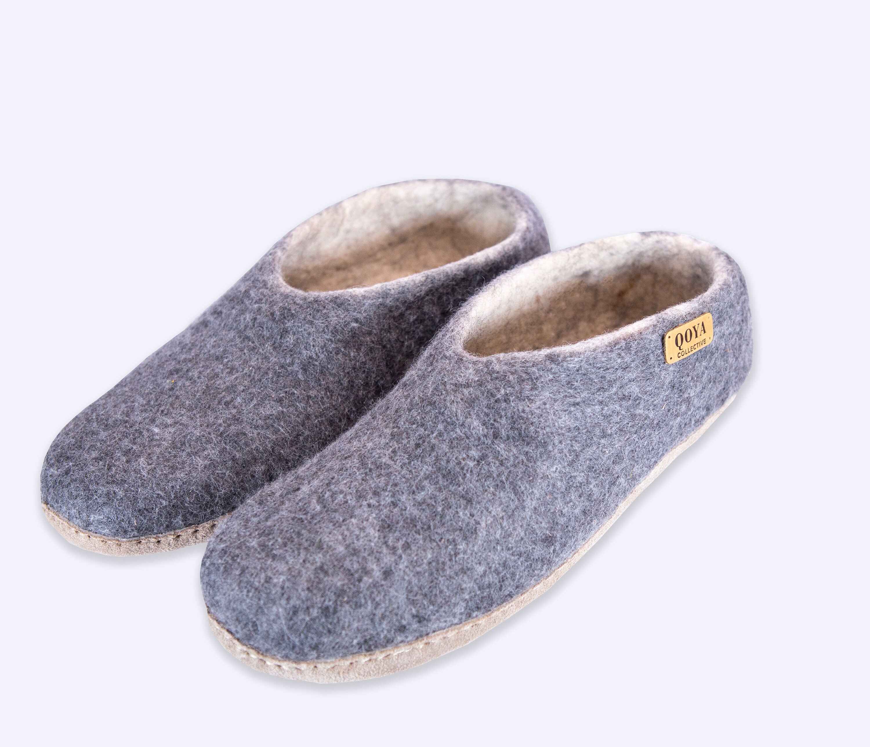 Hand-felted Alpaca & Lambswool Slippers - Etsy