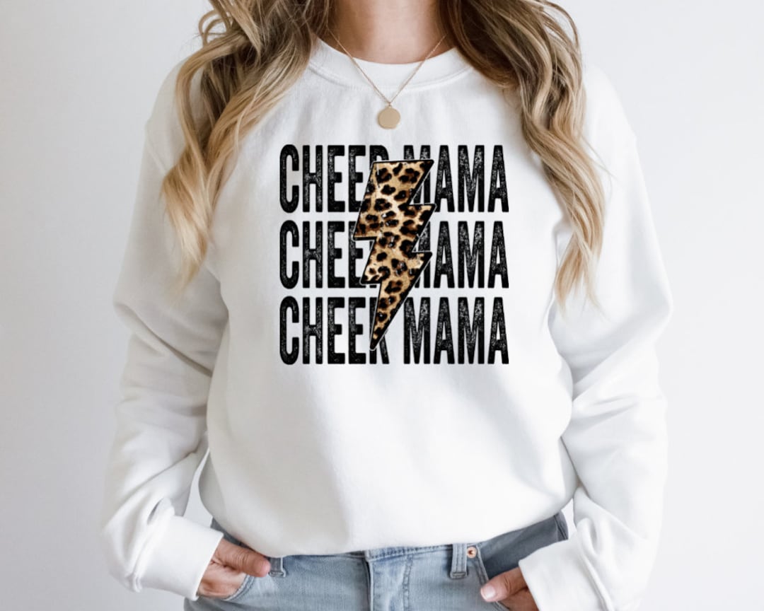 Cheer Mom Cheer Mom Jacket Cheer Mom Leopard Cheer Mamma - Etsy