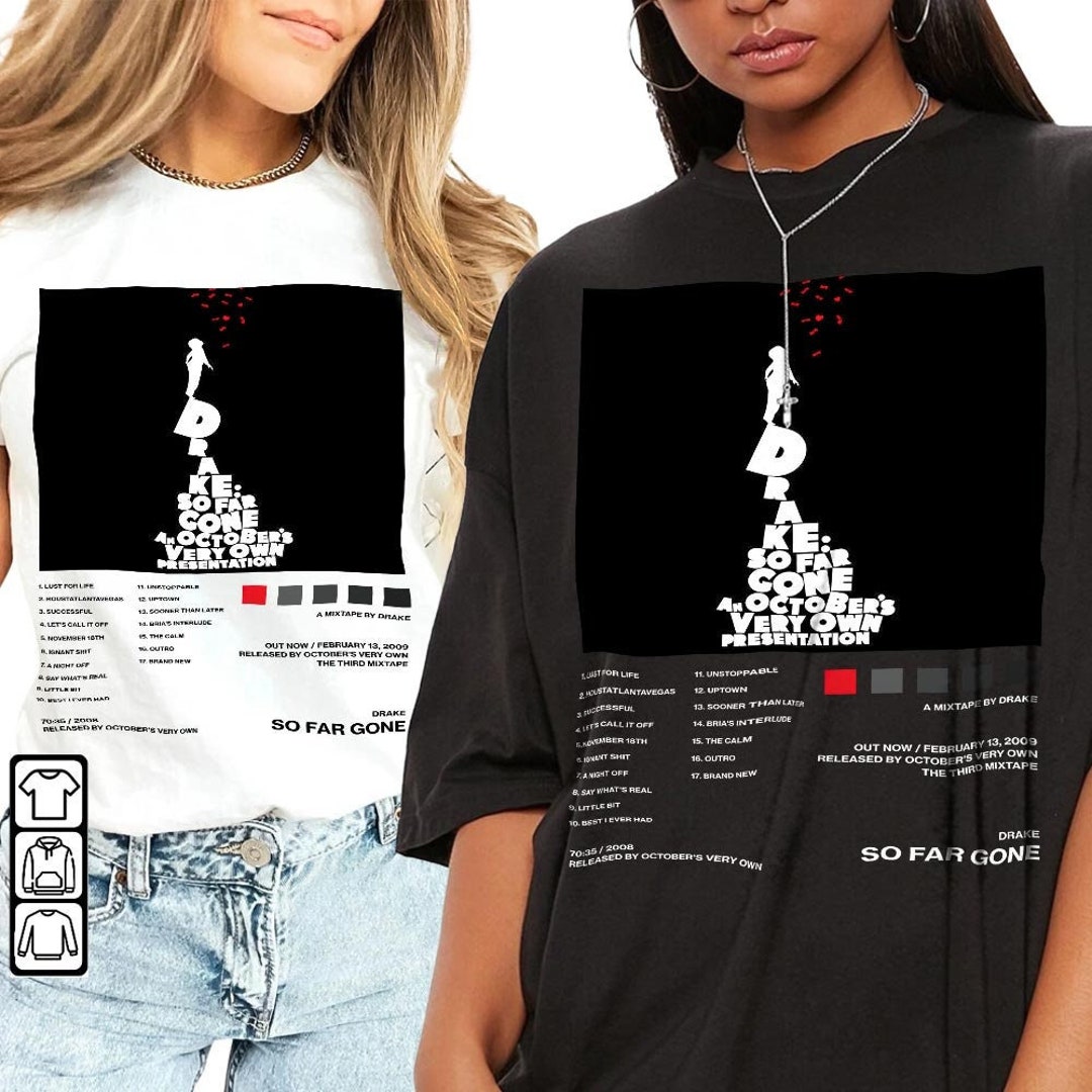 Drake so Far Gone Album Tracklist Shirt Drake Vintage Album - Etsy