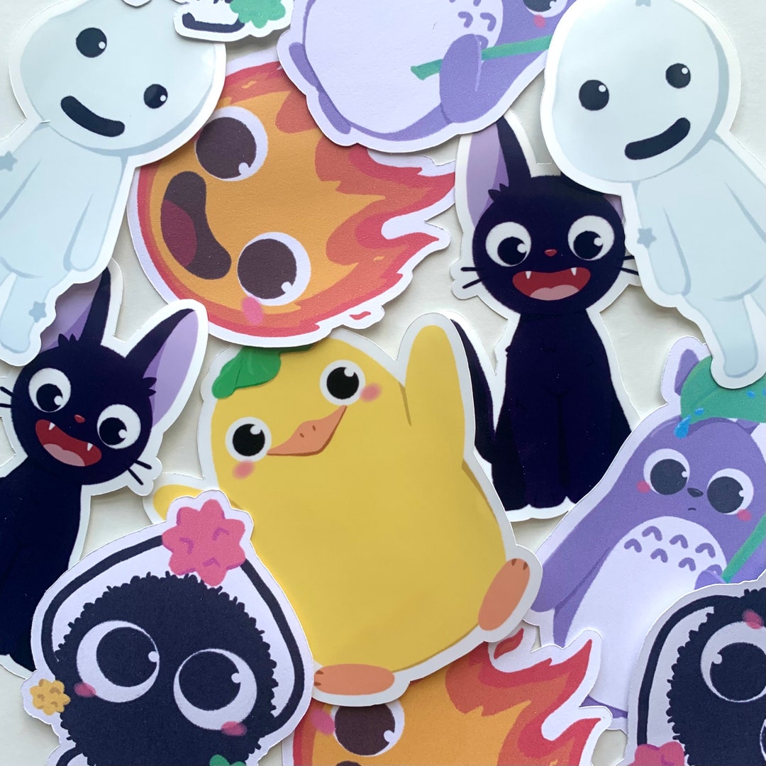 Character Stickers - Etsy