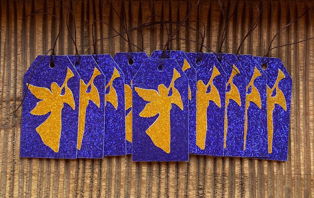 Holiday Gift Tags Christmas Gift Tags Angel Gift Tags - Etsy