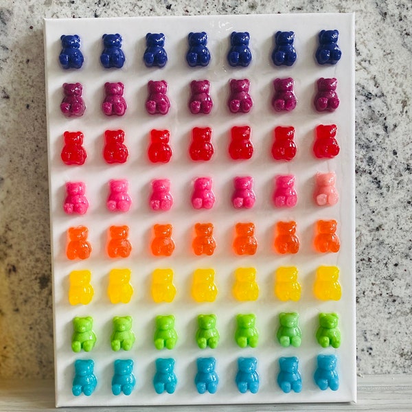 Gummy Bear Art - Etsy