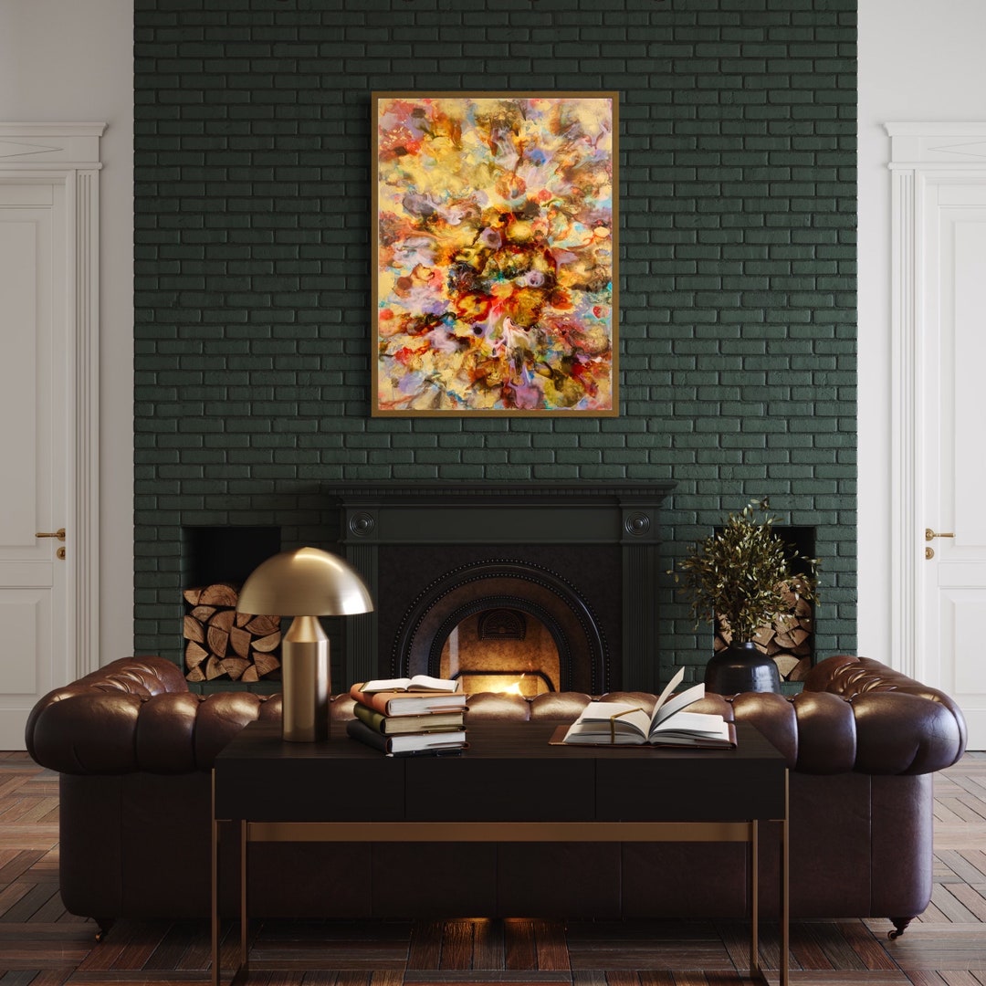 Modern Office Art | Resin Wall Art | 3d Artwork | Resin Painting ...