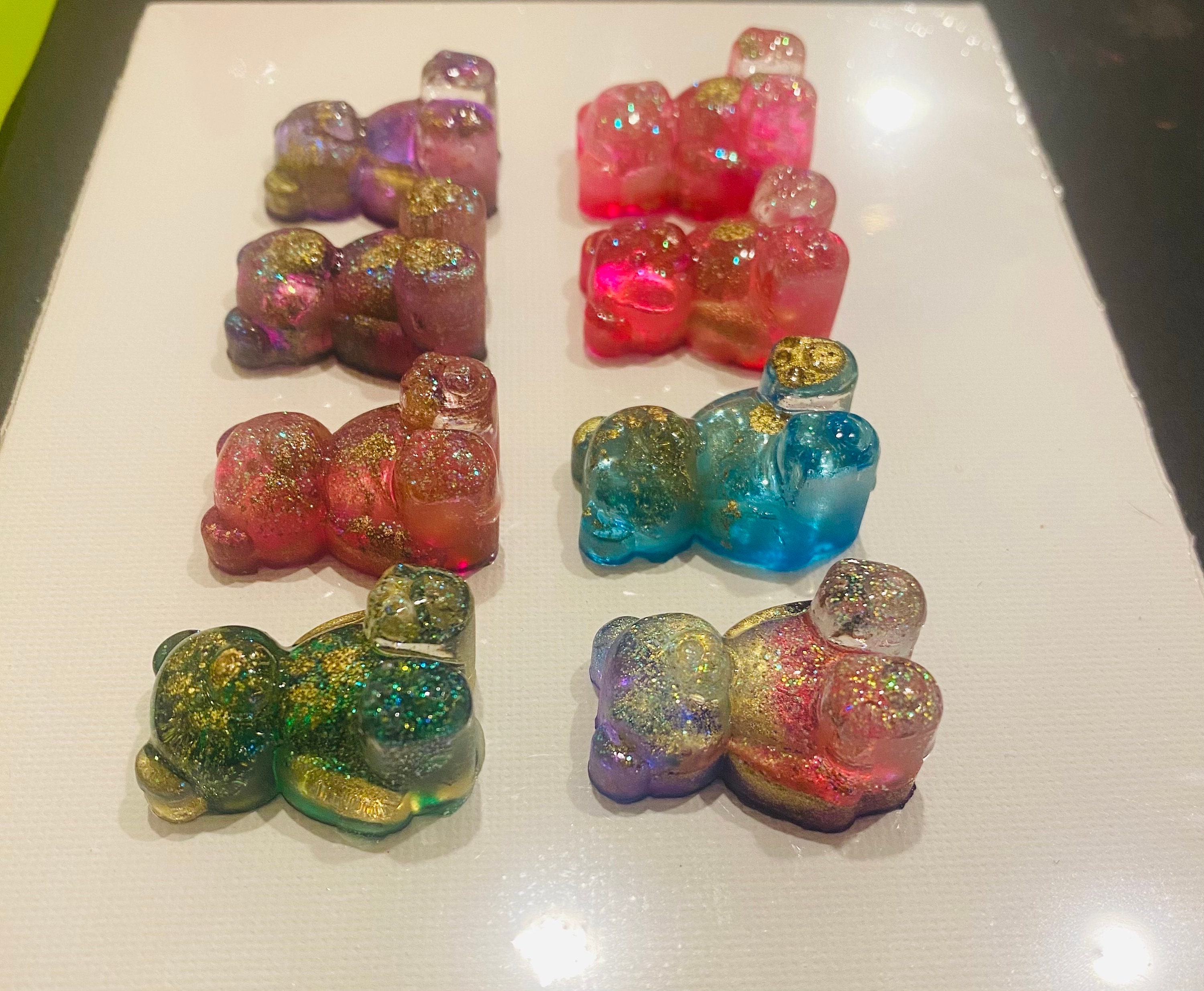 Gummy Bear Magnets Resin Magnets Refrigerator Magnets Kitchen Decor ...