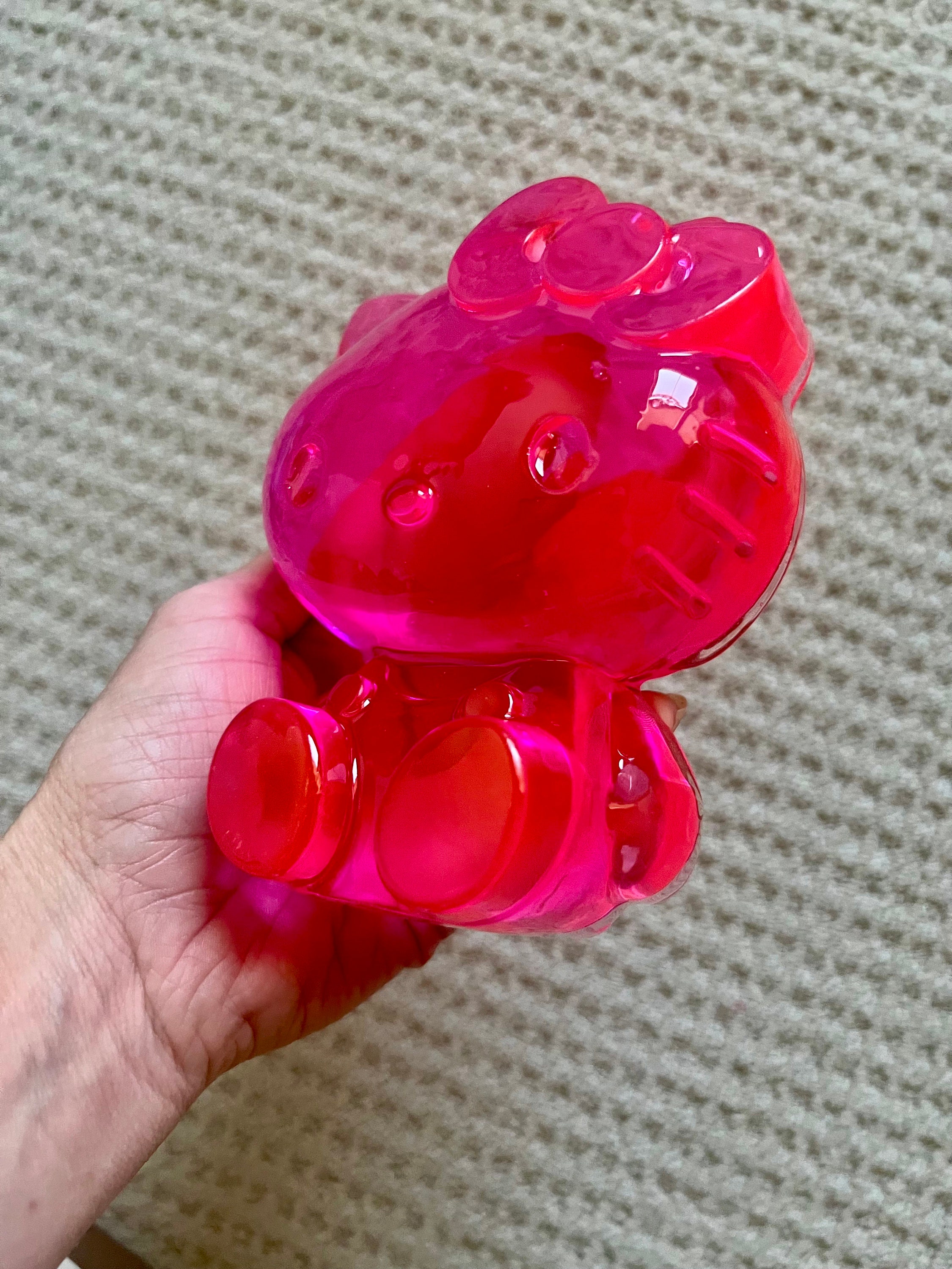 Large Hello Kitty Figure Resin Hello Kitty Epoxy Resin Hello Kitty ...