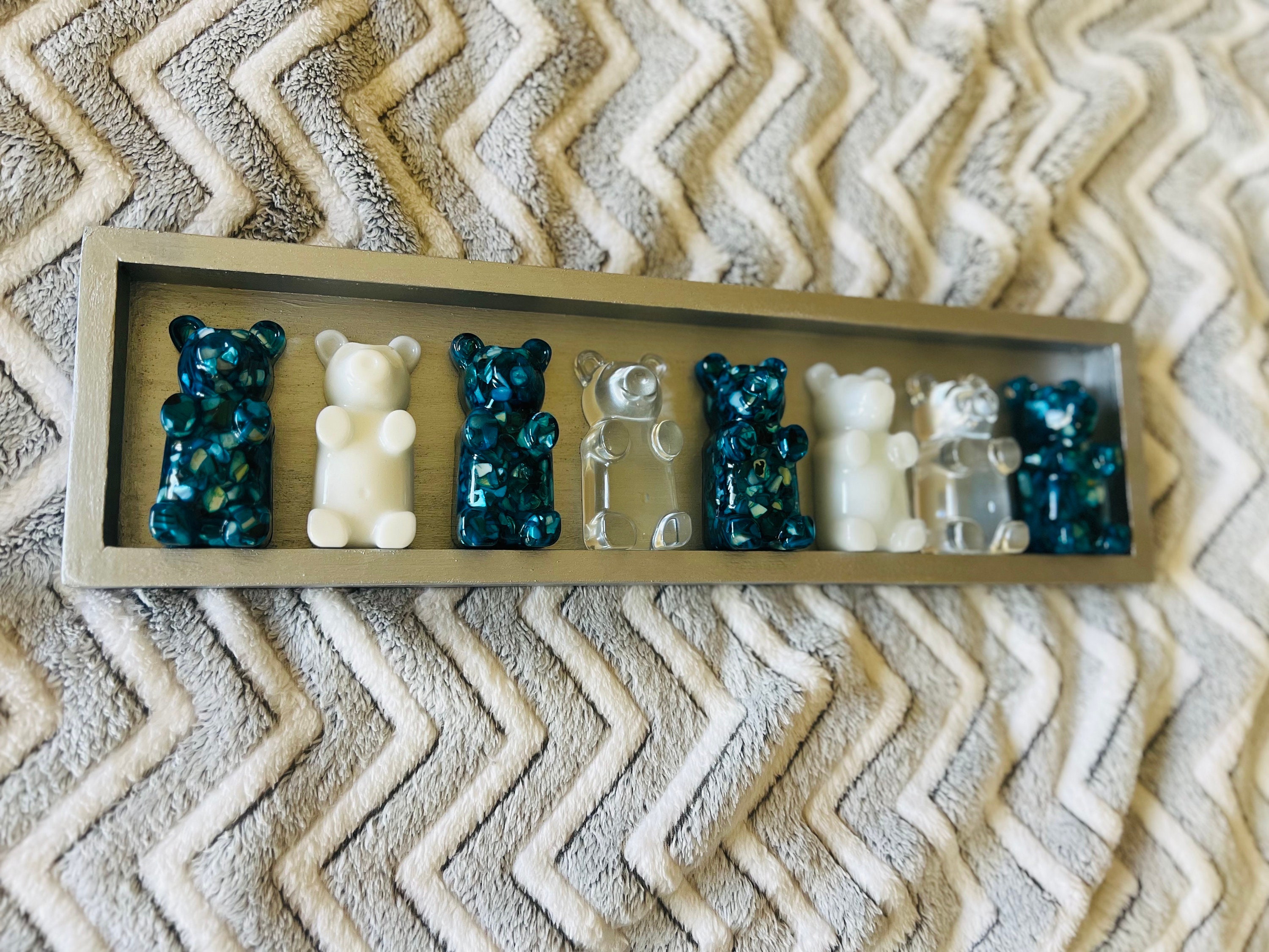 Resin Gummy Bear Art Gummy Bear Wall Art 3d Nursery Wall Decor Resin ...