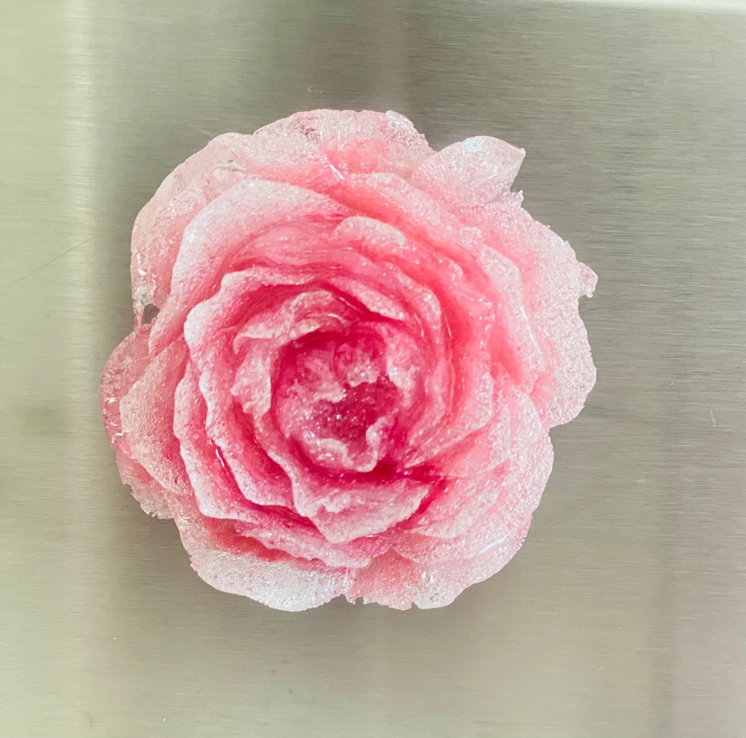 Flower Magnets Large Refrigerator Flower Magnet Floral Magnets Flower ...