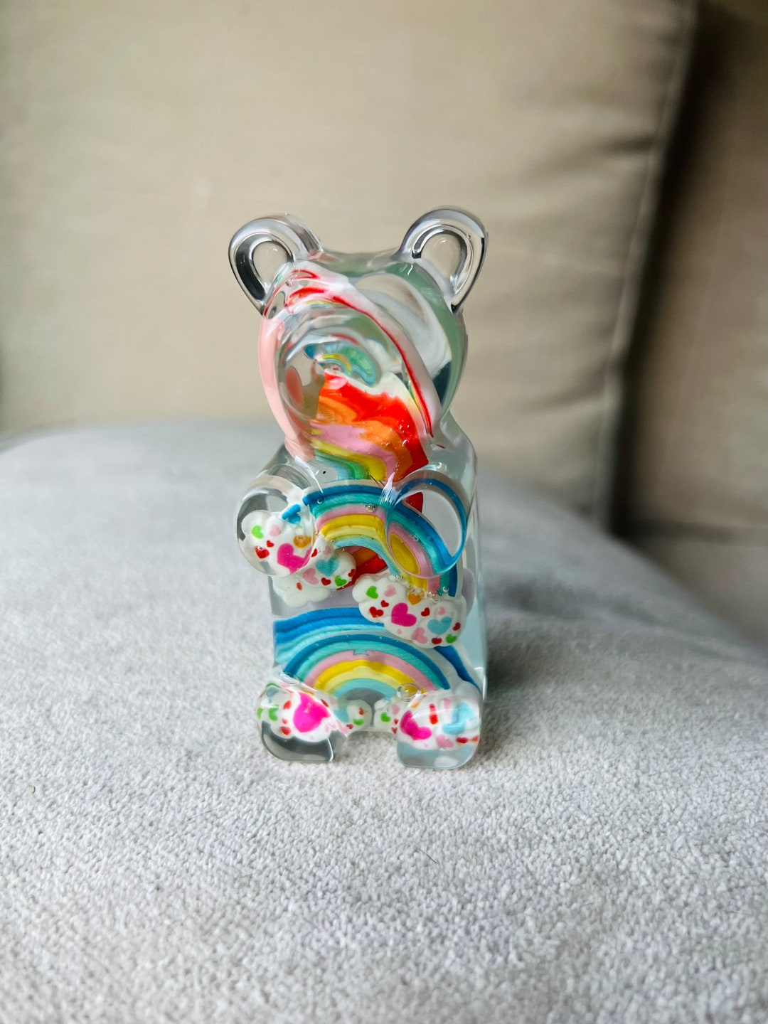 Resin Gummy Bear Resin Bears Gummy Bear With Candy Resin Gummy Bear ...