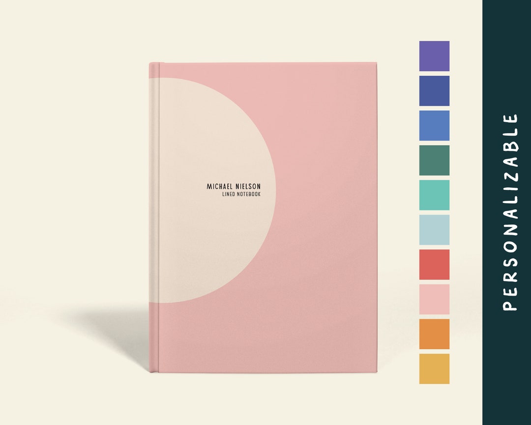 Personalized A5 Hardcover Journal: 220 Page Custom Notebook - Etsy