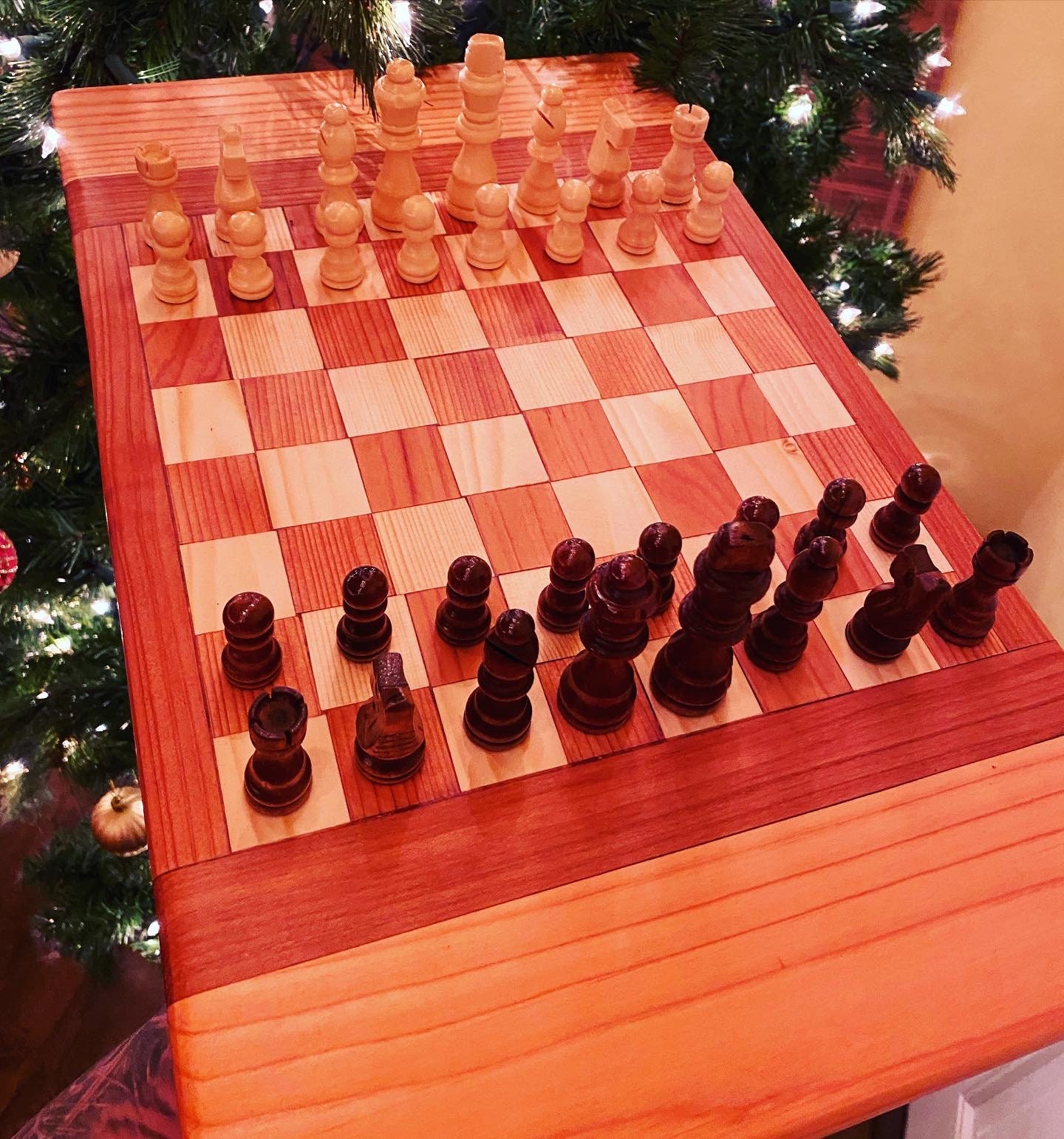 Charcuterie Chess Board Food Safe Pieces Included - Etsy