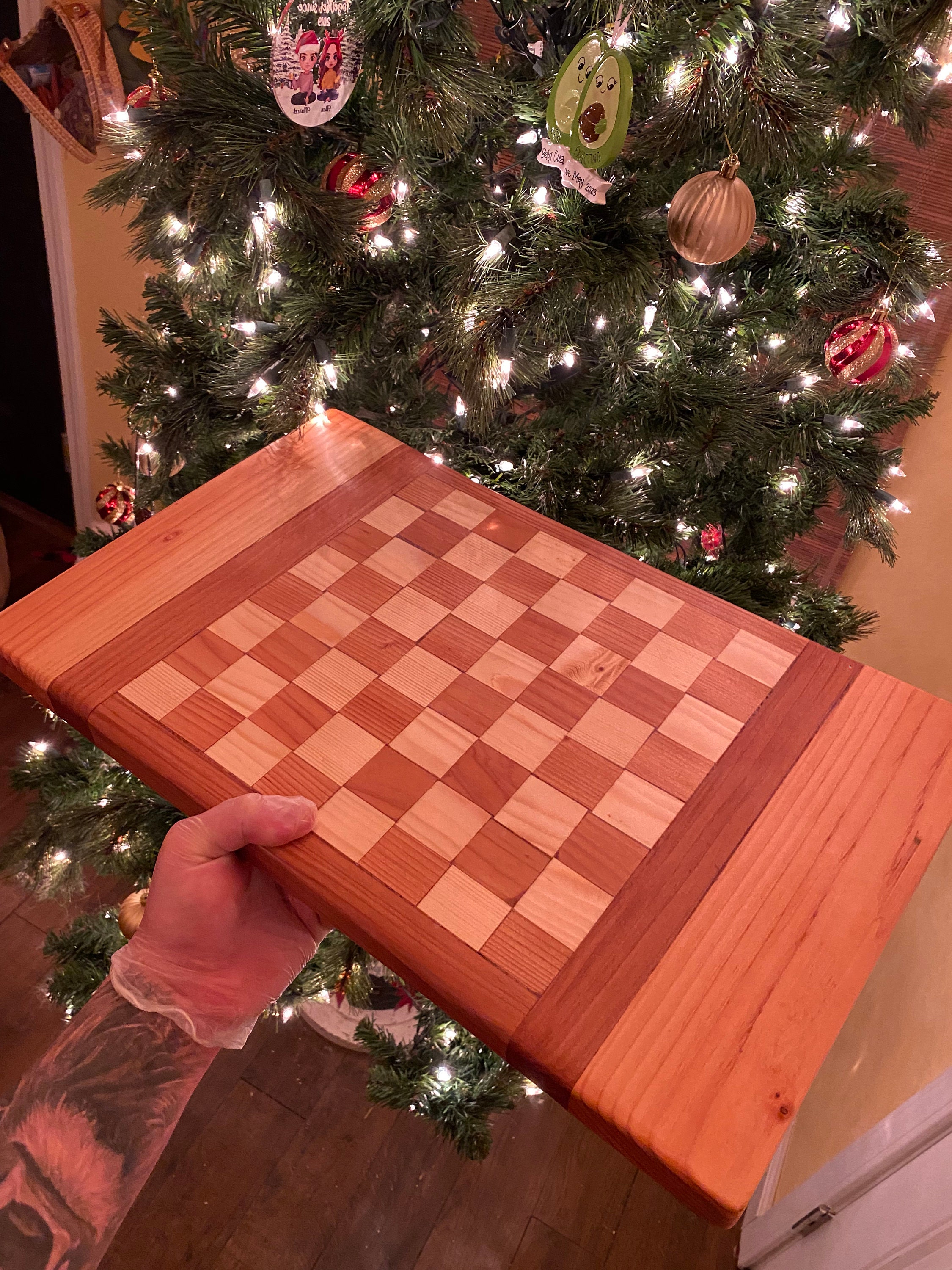Charcuterie Chess Board Food Safe Pieces Included - Etsy