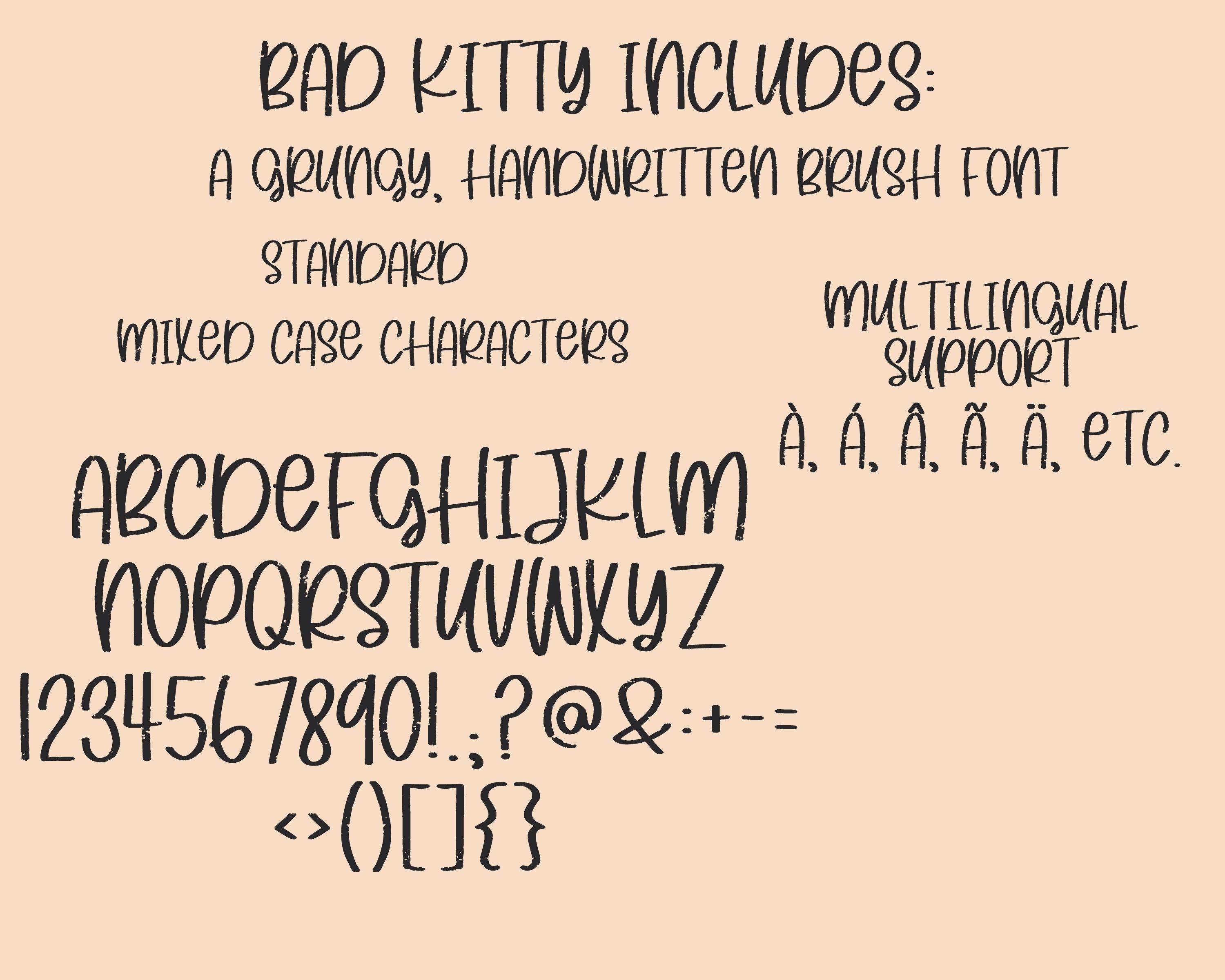 Cute Handwritten Font for Cricut, Cricut Fonts SVG, Fun Handwriting ...