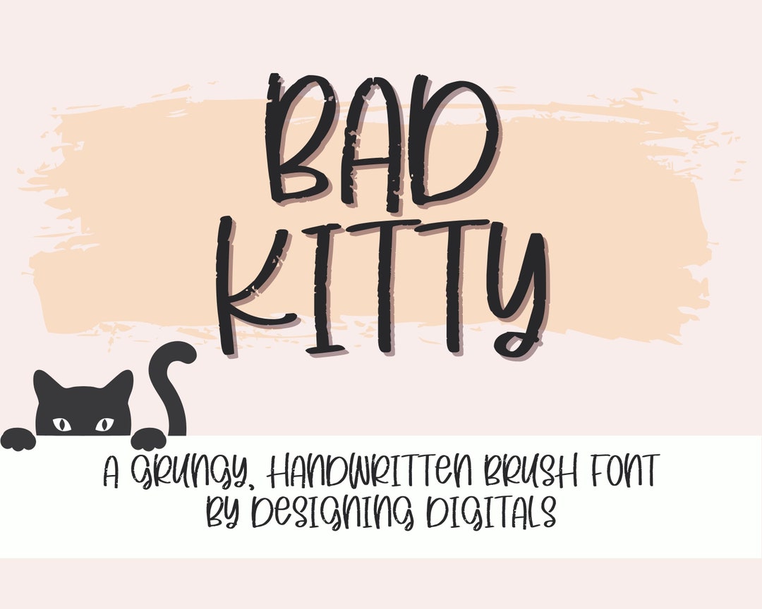 Cute Handwritten Font for Cricut, Cricut Fonts SVG, Fun Handwriting ...
