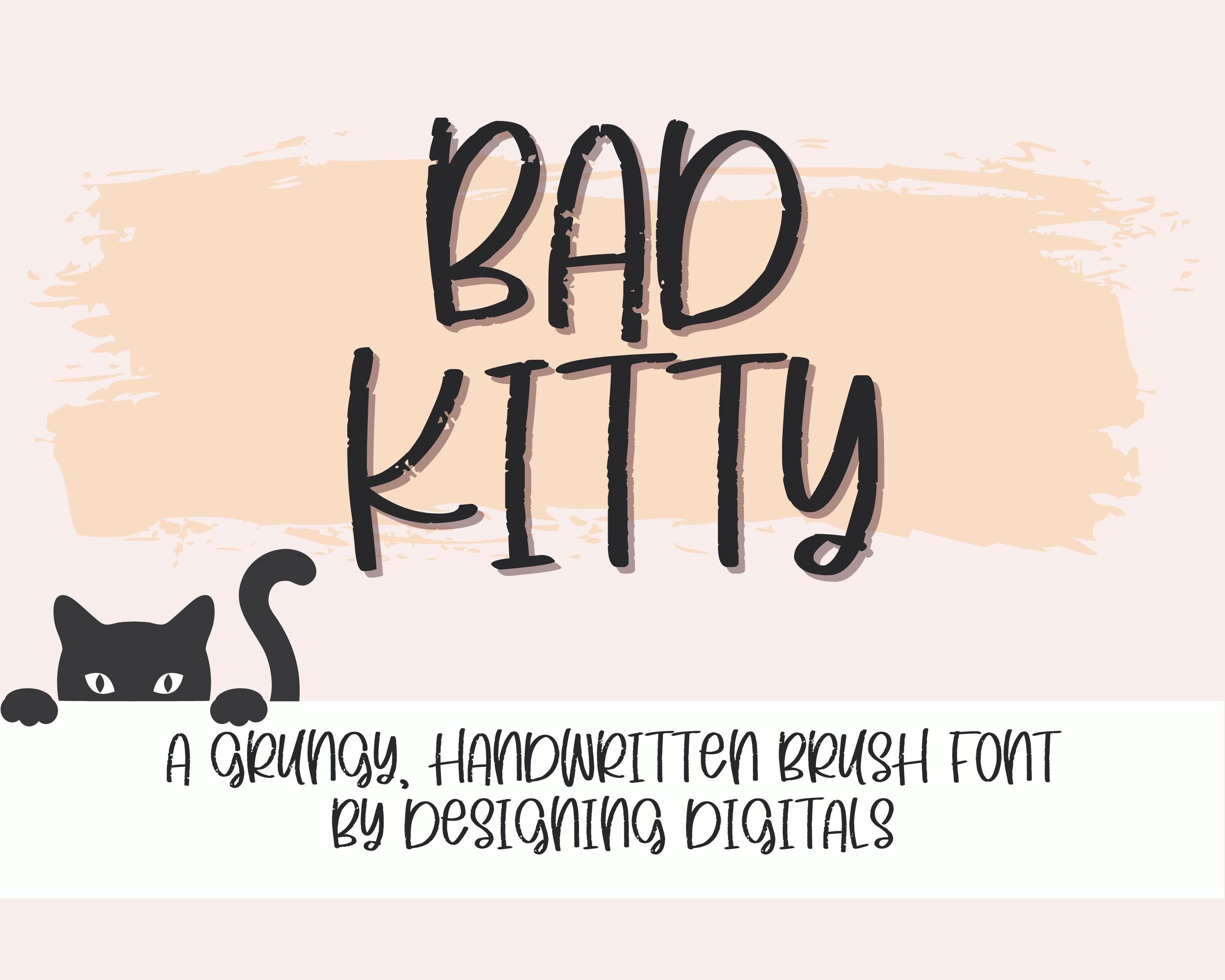 Cute Handwritten Font for Cricut, Cricut Fonts SVG, Fun Handwriting ...