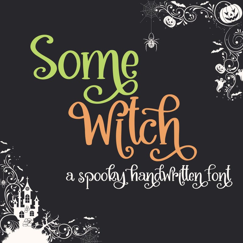 Witch Fonts - Etsy