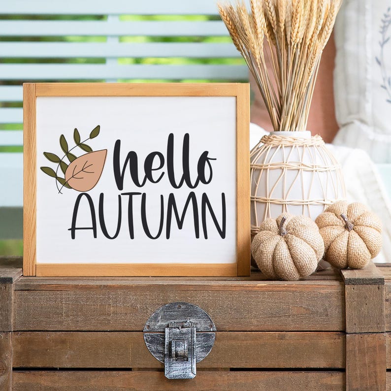 Cute Fall Signs SVG Bundle, Cute Autumn SVG Files for Cricut, Pumpkin ...