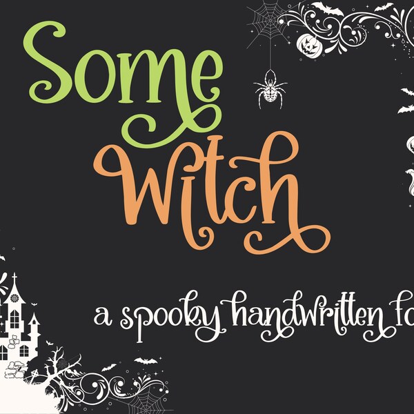 Witch Fonts - Etsy