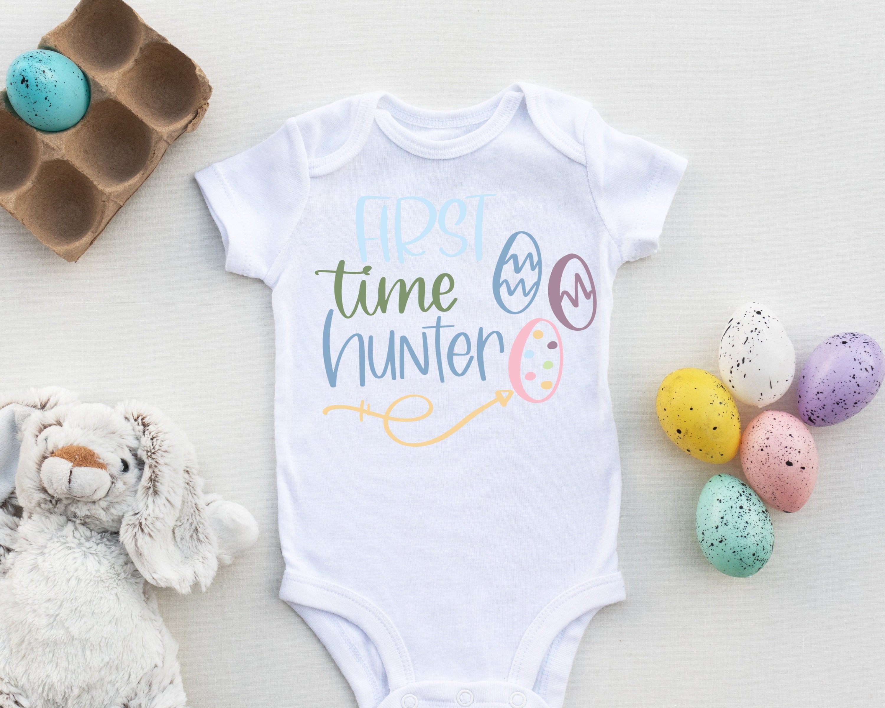 Easter SVG Bundle, Cute Easter Bunny SVG, My First Easter Svg, Easter Basket Tag Svg - Etsy