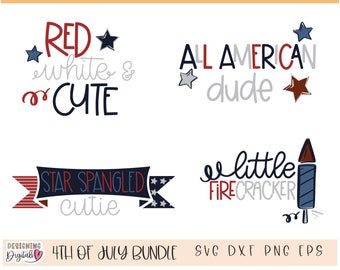 Patriotic Classic Clipart Bundle Patriotic PNG 4th of July - Etsy