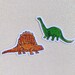 Dinosaur Sticker Set // Stegosaurus Sticker // Dinosaur Gift ...