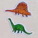 Dinosaur Sticker Set // Stegosaurus Sticker // Dinosaur Gift ...