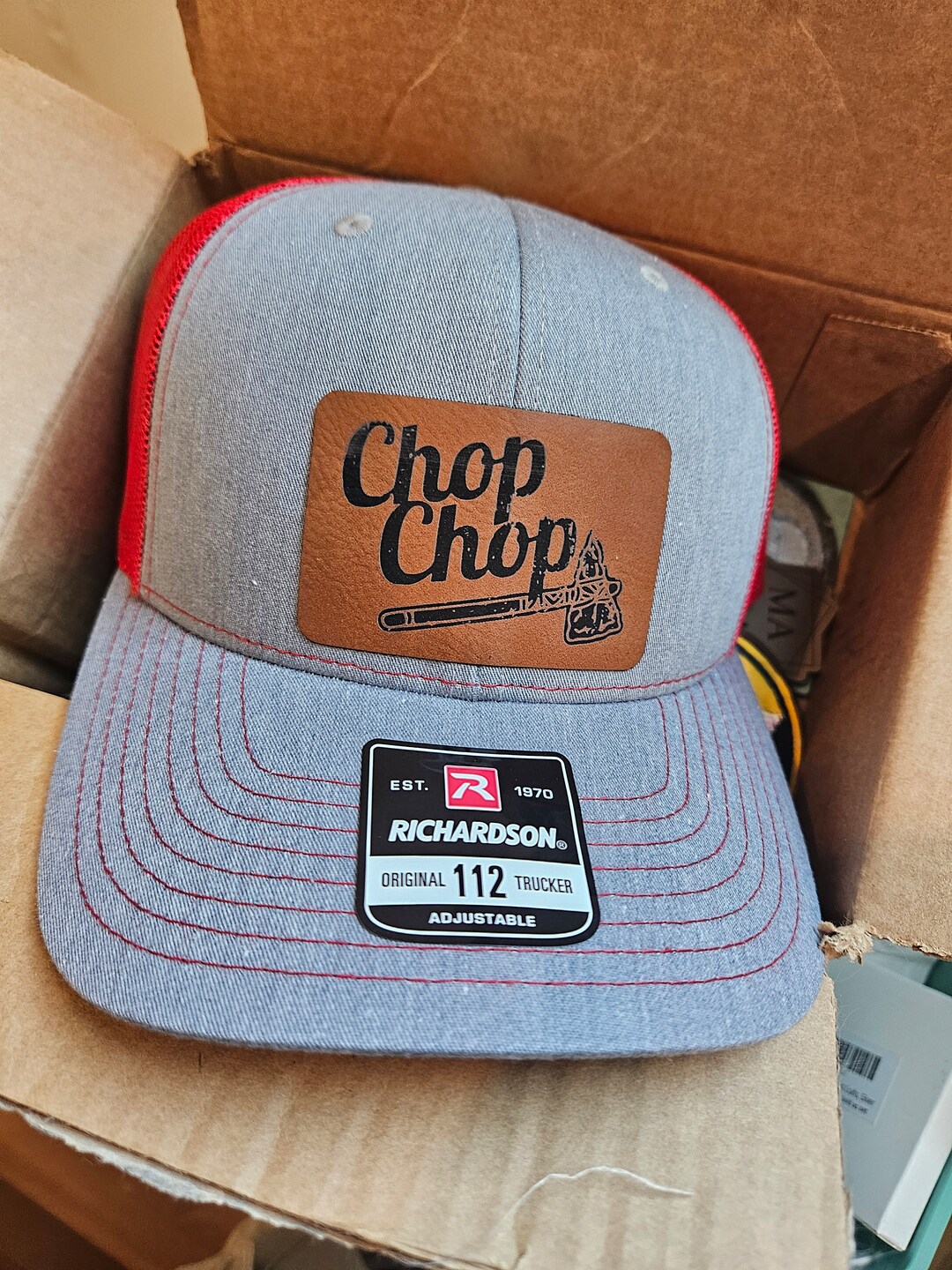Atlanta "chop Chop" Baseball, Richardson 112, Trucker Hat, Leatherette ...