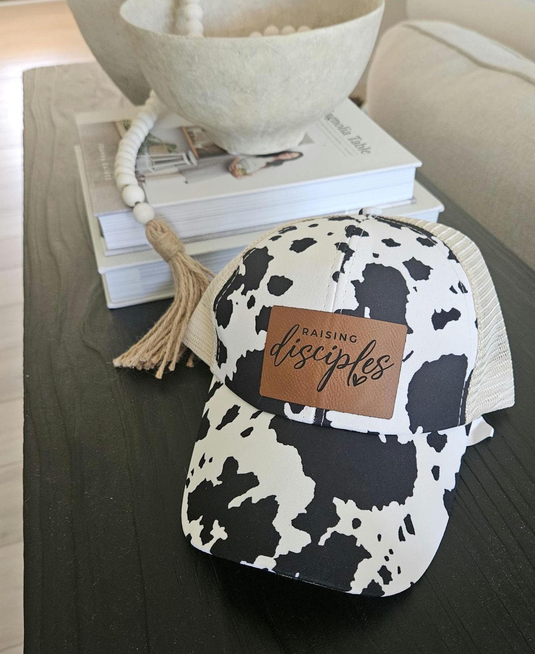 Raising Disciples, Religious,christian, Women's Ponytail Hat, Trucker ...