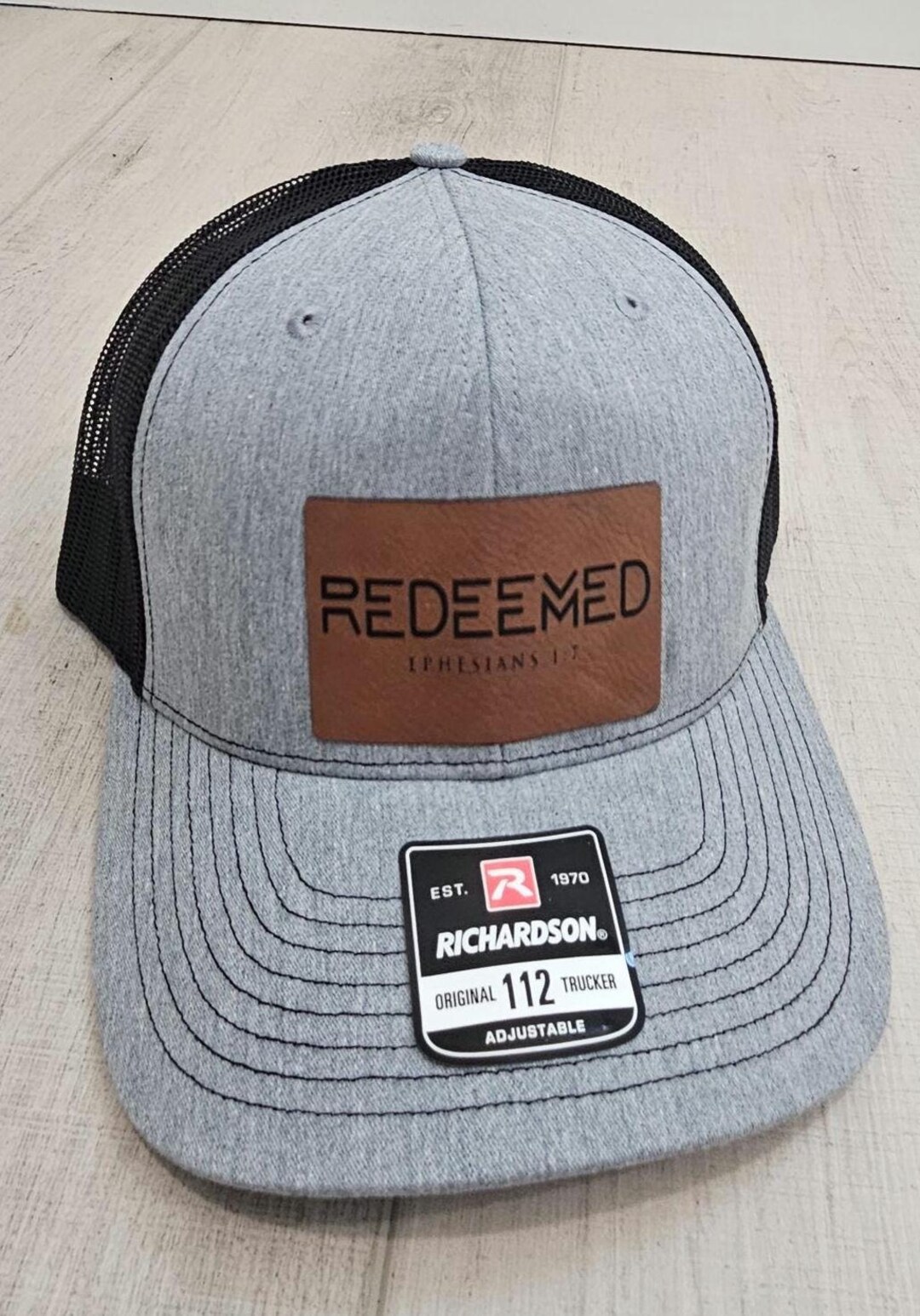 Redeemed, Ephesians 1:7, Christian, Religious, Richardson 112, Trucker ...
