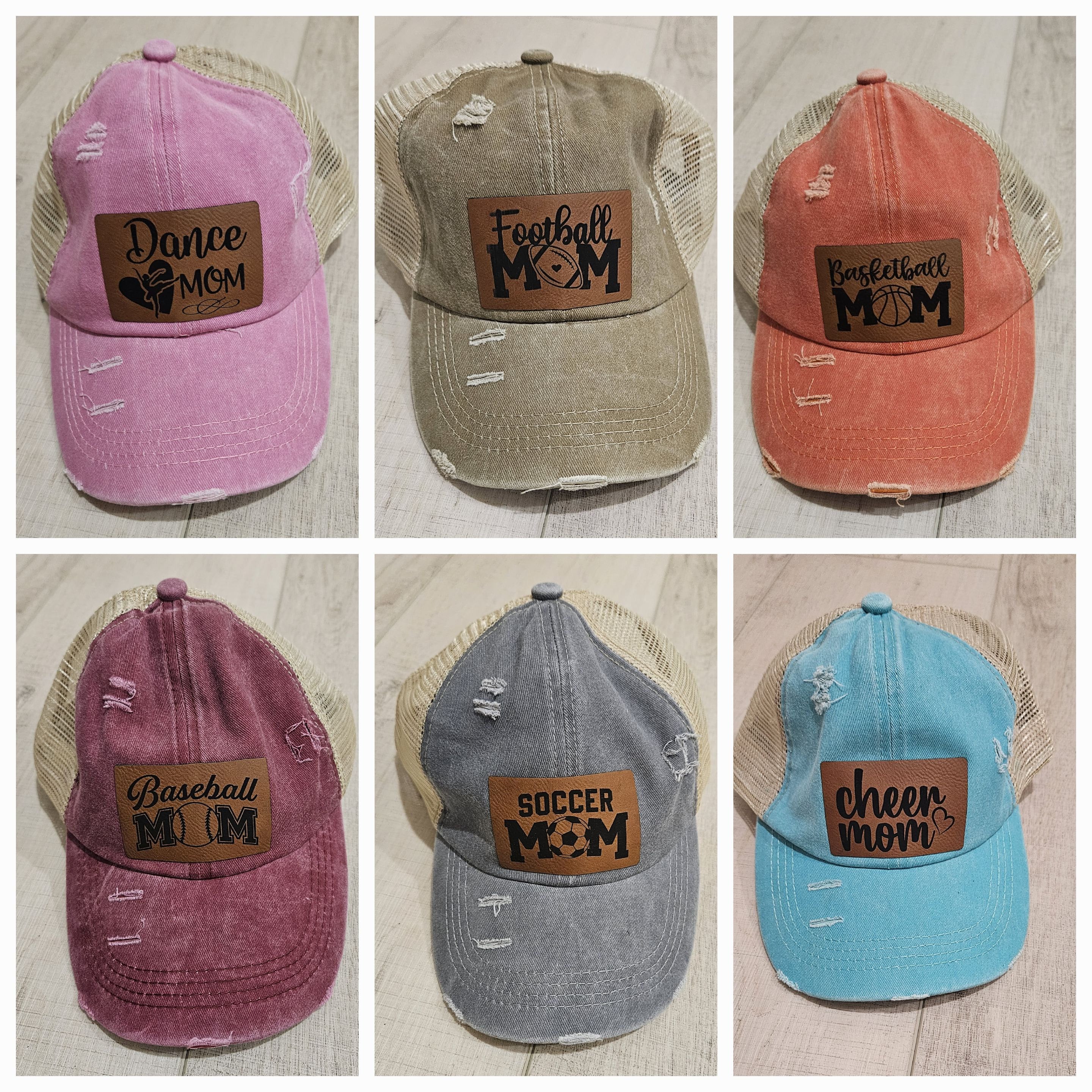 Football Mom, Cheer Mom, Baseball Mom, Basketball Mom, Soccer Mom, Dance Mom, Women's Ponytail ...