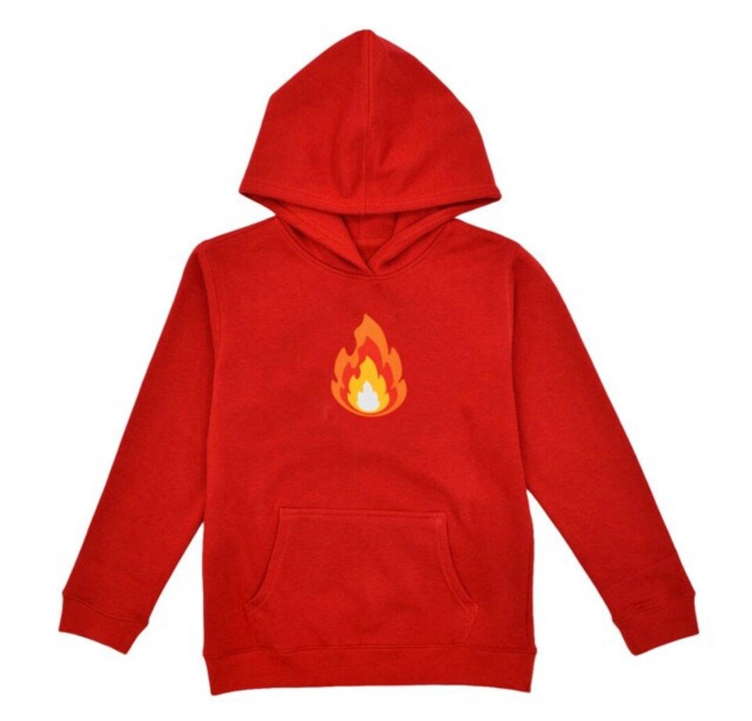 Sapnap Red Fire Hoodie - Etsy