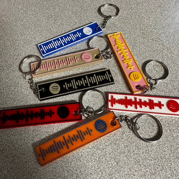 Spotify Keychain - Etsy