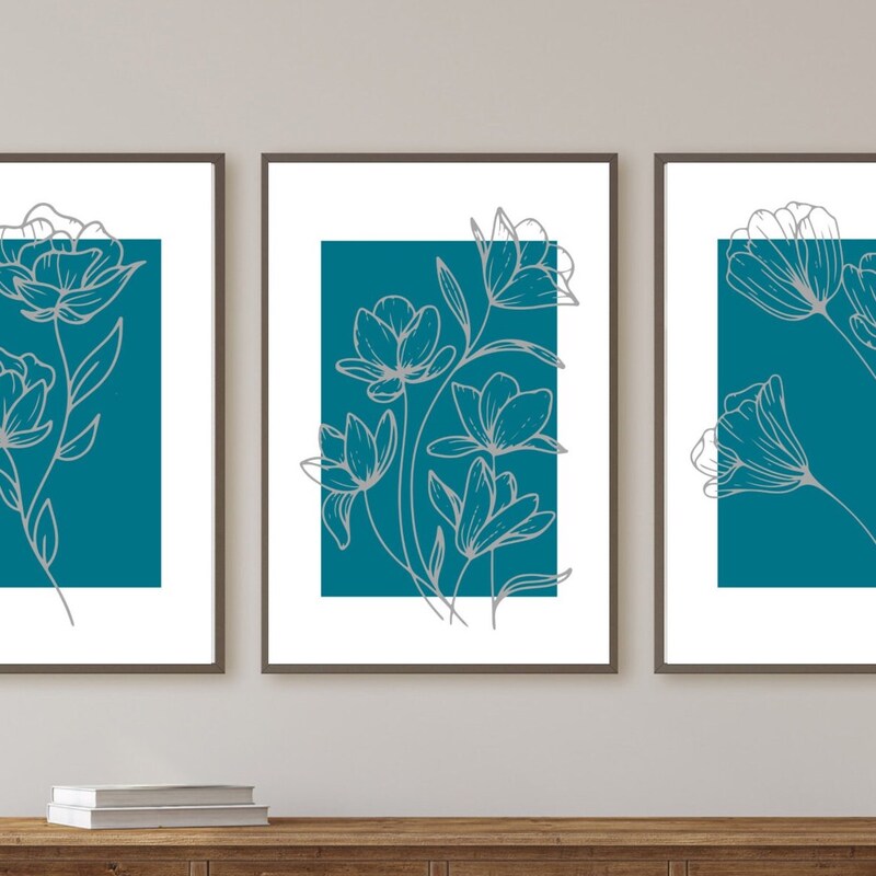 Teal Home Decor - Etsy