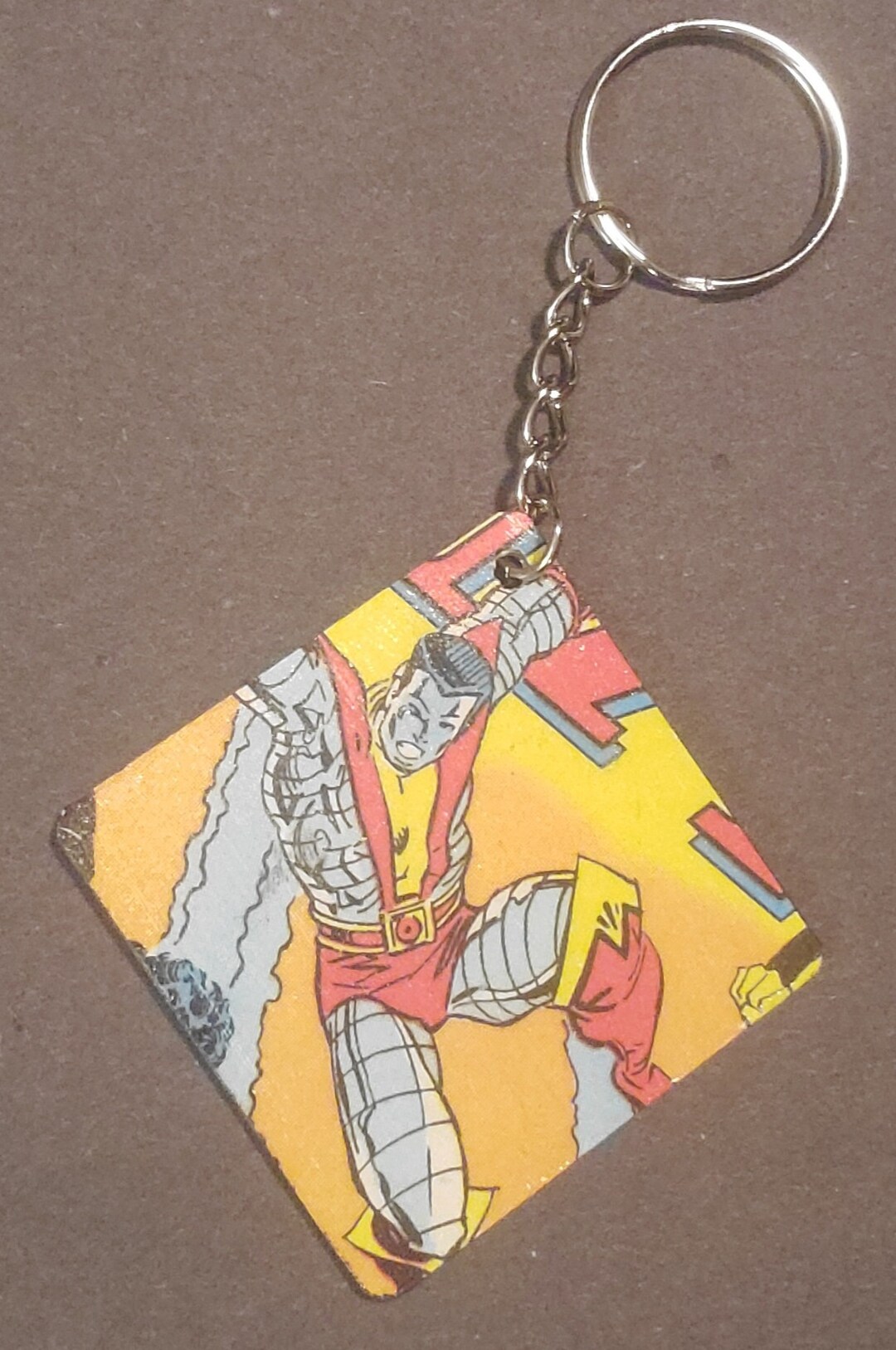 X-men Colossus Keychain - Etsy