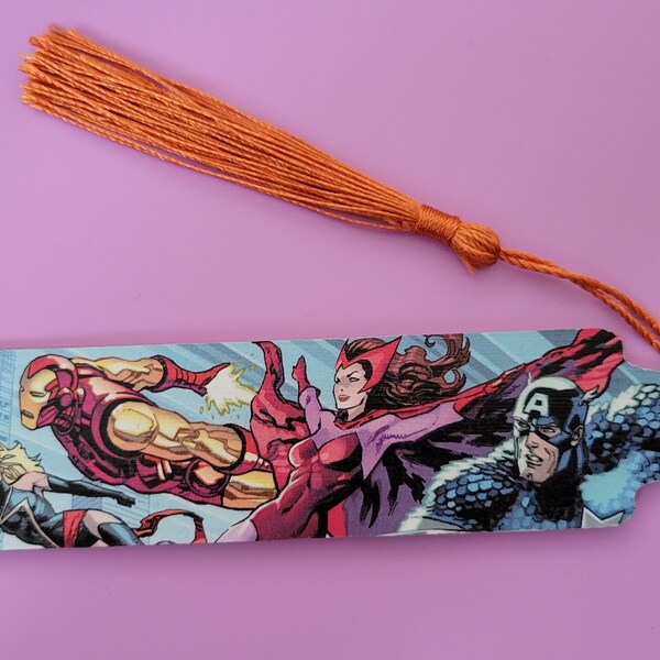 Avengers Bookmark - Etsy