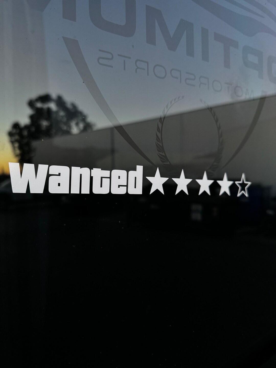 Wanted GTA Decals Bumper Stickers Window Stickers 5 Stars - Etsy