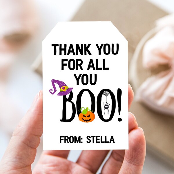 Thank You for All You Boo - Etsy