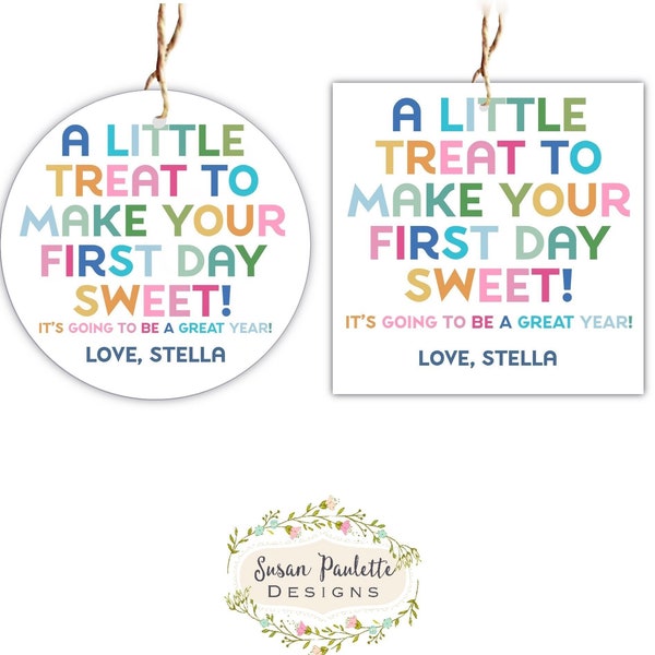 Teacher Treat Tag - Etsy