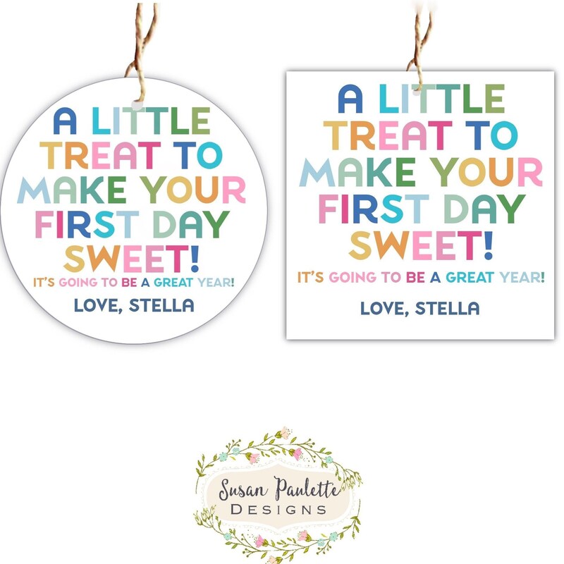 Teacher Treat Tag - Etsy