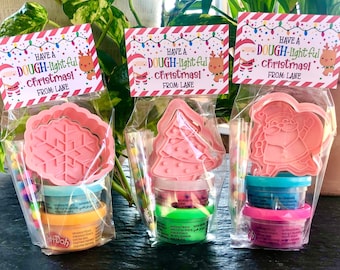 Christmas Play Doh Kit, Holiday Play Doh Kit, Kids Christmas Party ...