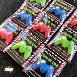 Video Game Valentine Party Favors, Gamer Controller Eraser Gift for ...
