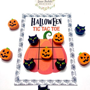 Halloween Tic Tac Toe Gift Set, Halloween Party Favors, Teacher Student ...