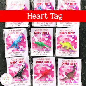 Dino-mite Valentine Party Favors, Pink Pastel Dinosaur Toy, Gifts for ...