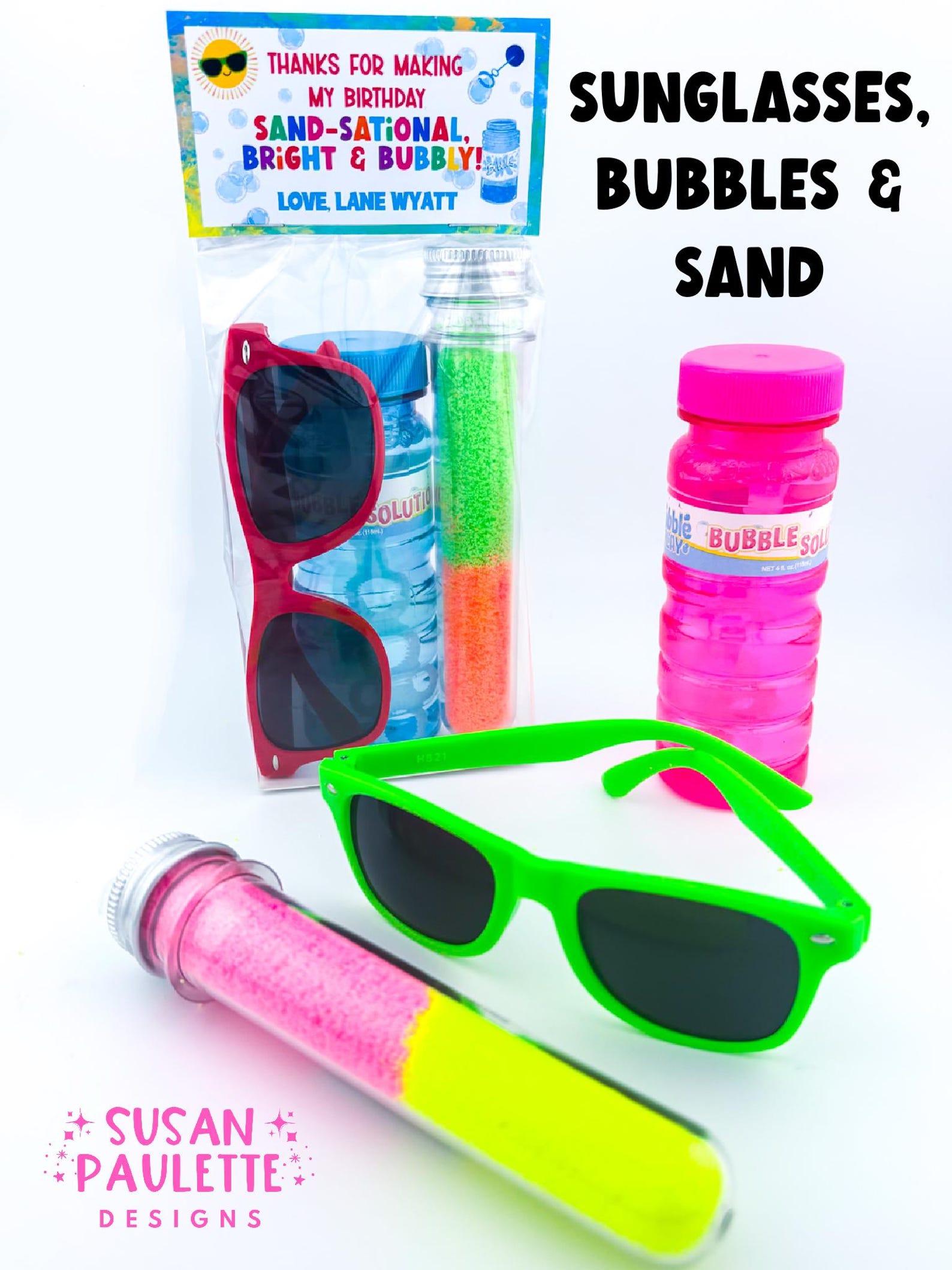 Kids Pool Party Favors, Summer Birthday Party Favors, Summer Camp ...