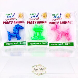 End of Year Gift, End of School Class Gifts for Students, Balloon Dog ...