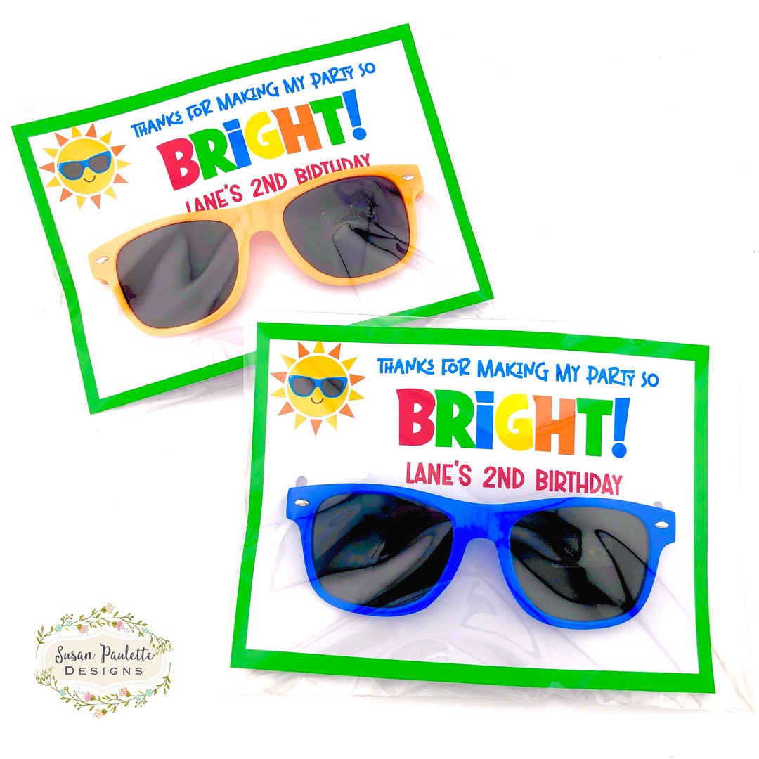 Kids Sunglass Favors, Boy’s Pool Party Birthday Favors, Summer Camp ...